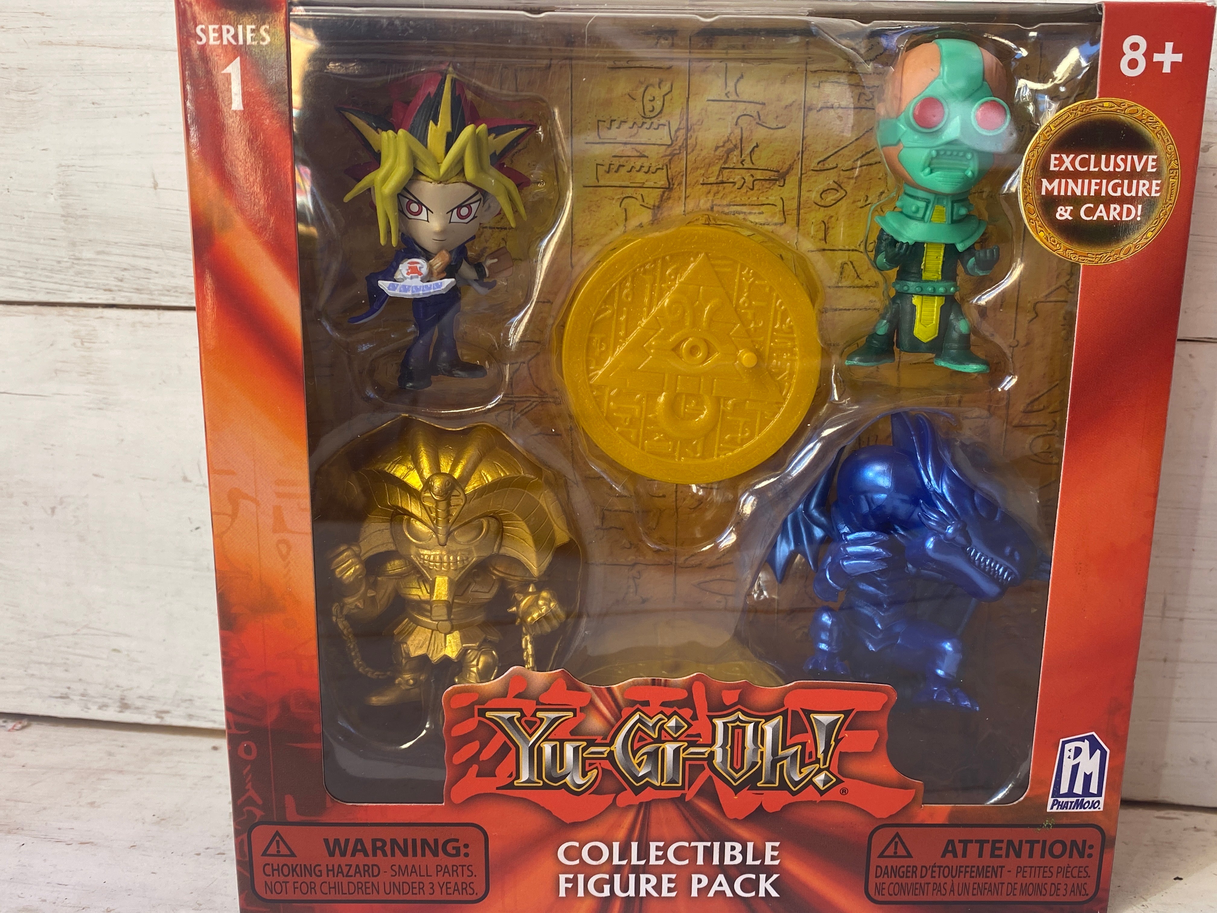 PhatMojo Yu-Gi-Oh - Collectible Figure Pack - Series 1 – Shockwave Diecast